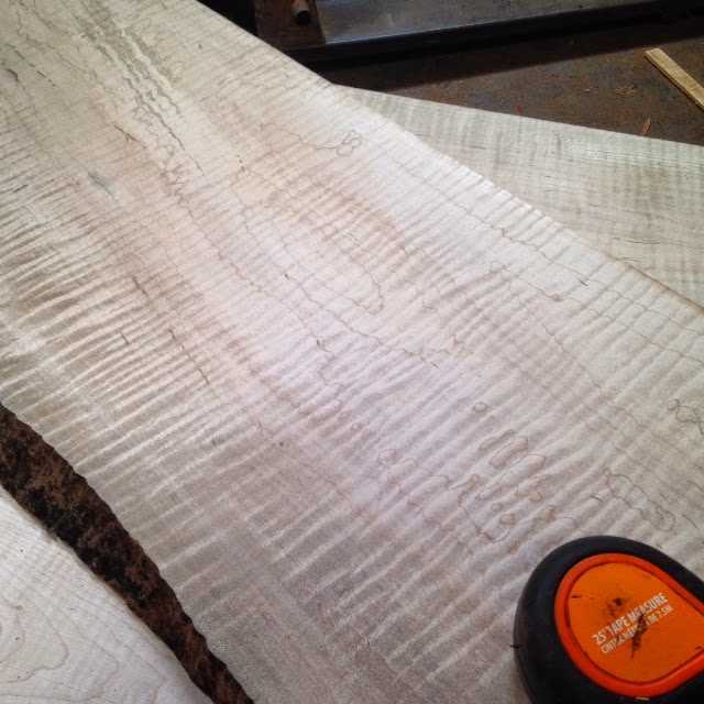 5/4 Curly Maple Lumber /bf price | Tropical Exotic Hardwoods