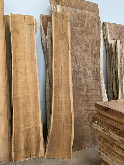 Teak Slab Live Edge #115 | Tropical Exotic Hardwoods