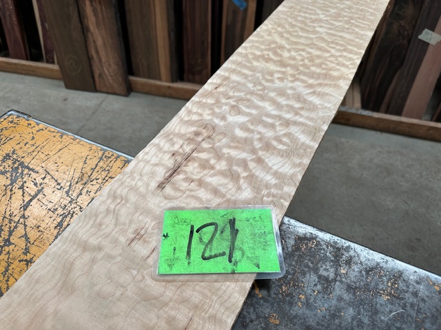 Quilted Maple Lumber QM121A | Tropical Exotic Hardwoods