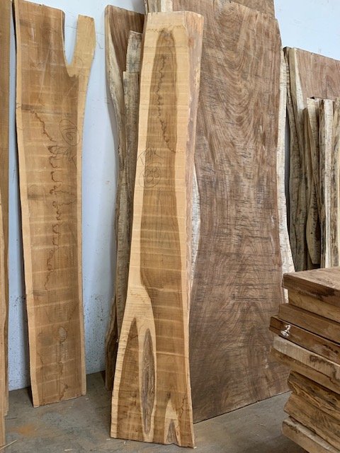 Teak Slab Live Edge #188 | Tropical Exotic Hardwoods