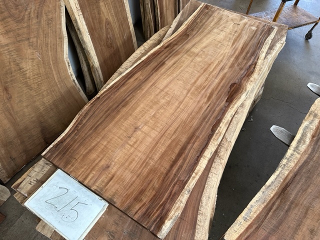 Parota (Guanacaste) Slab #215 Live Edge | Tropical Exotic Hardwoods
