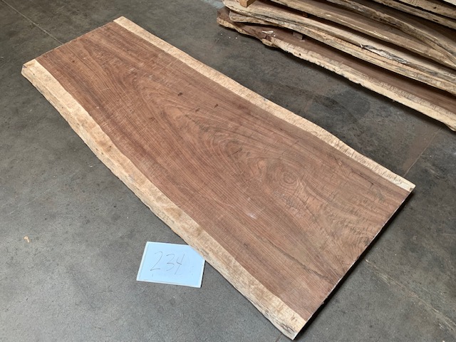 Parota (Guanacaste) Slab #234 Live Edge | Tropical Exotic Hardwoods