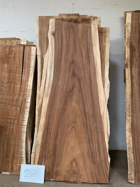 Parota Slab #2371 Live Edge | Tropical Exotic Hardwoods
