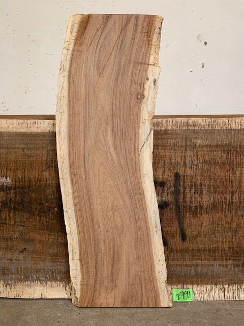 Parota Slab #2791 Live Edge | Tropical Exotic Hardwoods