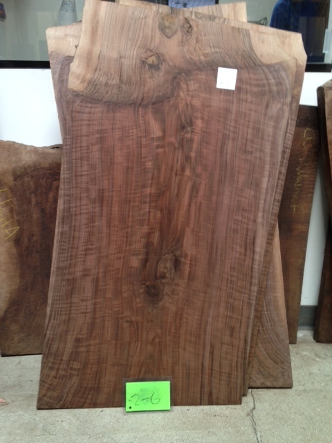 Claro Walnut Slab #2-G Flitch | Tropical Exotic Hardwoods