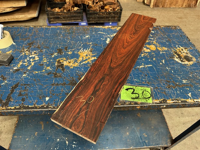Cocobolo Lumber (select) LCHF30 | Tropical Exotic Hardwoods