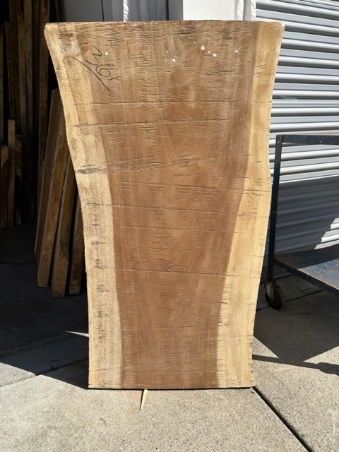 Parota Slab #361 Live Edge | Tropical Exotic Hardwoods