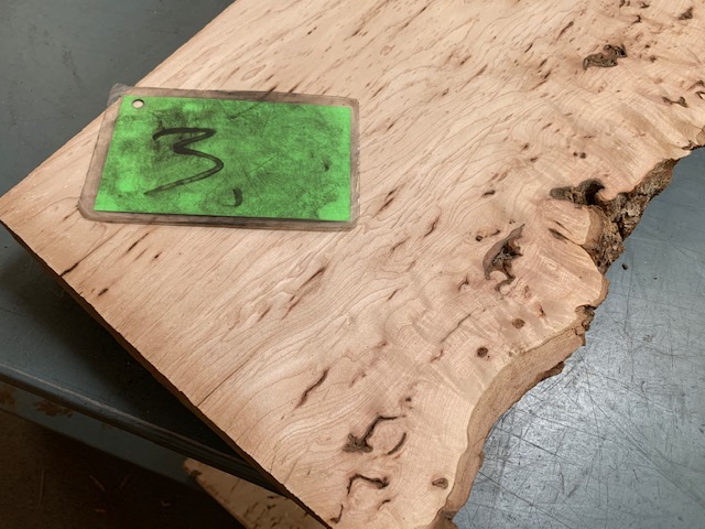 "Burly Bearclaw" Hard Maple BBCM3 | Tropical Exotic Hardwoods