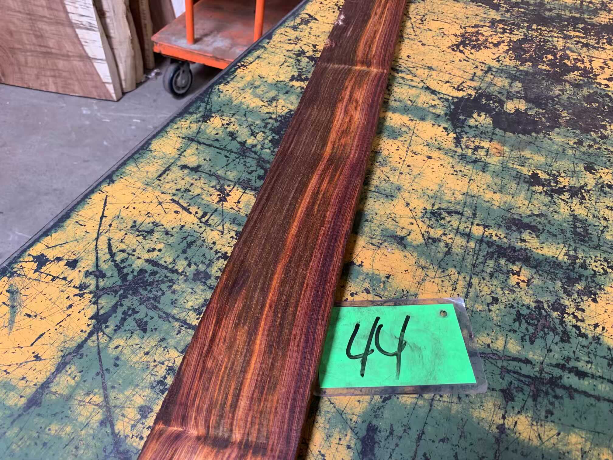 Cocobolo Lumber (Vertical Grain) LCM44 | Tropical Exotic Hardwoods
