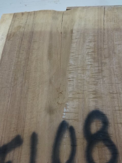 Parota Slab #5108 Live Edge | Tropical Exotic Hardwoods