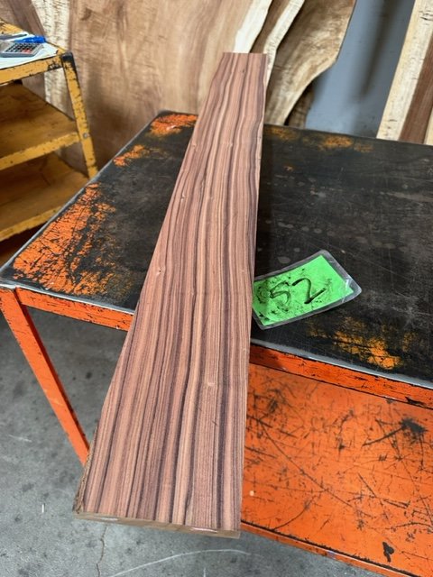 Pau Ferro Lumber (Vertical Grain) LPFHF52 | Tropical Exotic Hardwoods