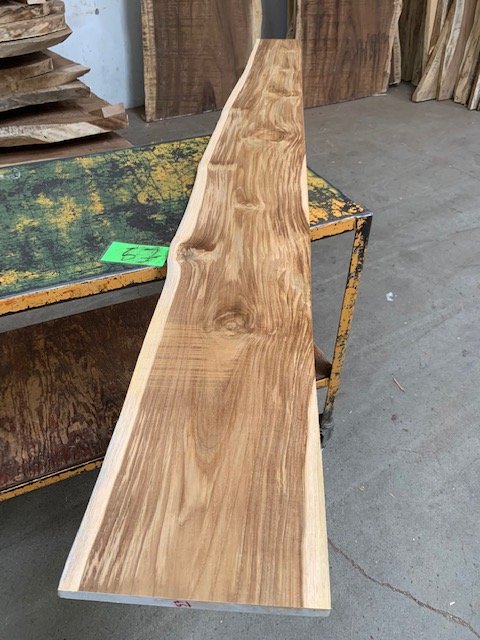 Teak Slab One Live Edge #57 | Tropical Exotic Hardwoods