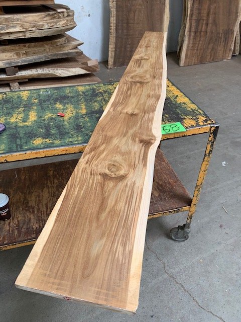 Teak Slab One Live Edge #58 | Tropical Exotic Hardwoods