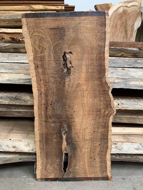 Bocote Slab #631 | Tropical Exotic Hardwoods