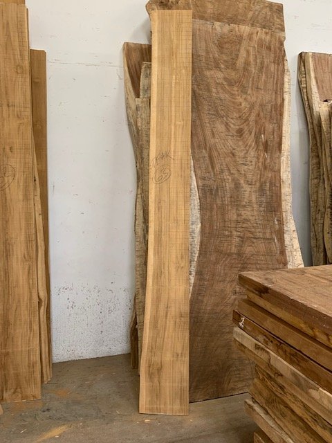 Teak Slab One Live Edge #63 | Tropical Exotic Hardwoods