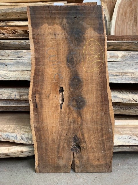 Bocote Slab #681 | Tropical Exotic Hardwoods
