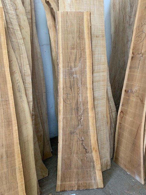 Teak Slab Live Edge #79 | Tropical Exotic Hardwoods