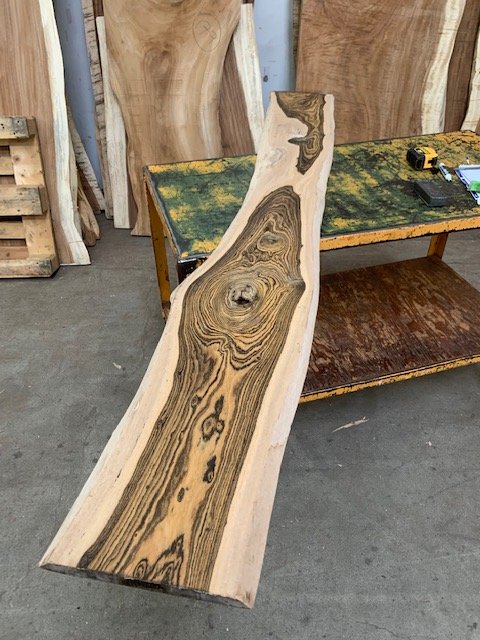 Bocote Slab #92 | Tropical Exotic Hardwoods