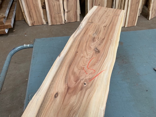 Black Acacia Slab #15 | Tropical Exotic Hardwoods