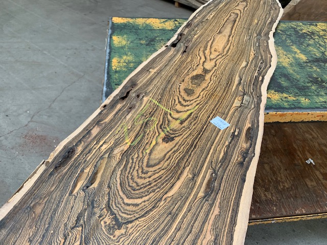Bocote Slab #251 | Tropical Exotic Hardwoods
