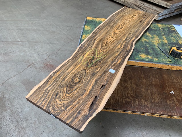 Bocote Slab #252 | Tropical Exotic Hardwoods