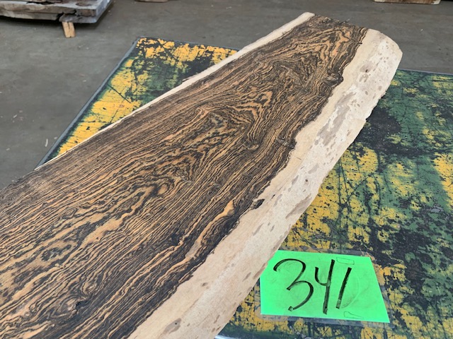 Bocote Slab #341 | Tropical Exotic Hardwoods