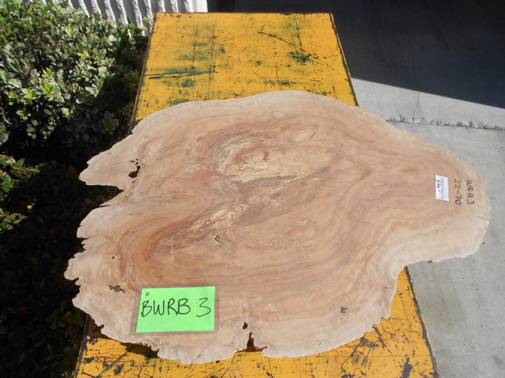 Western Red Box Burl BWRD3 | Tropical Exotic Hardwoods