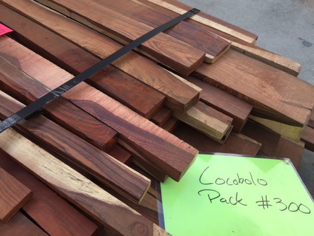 Cocobolo Pack #300 | Tropical Exotic Hardwoods