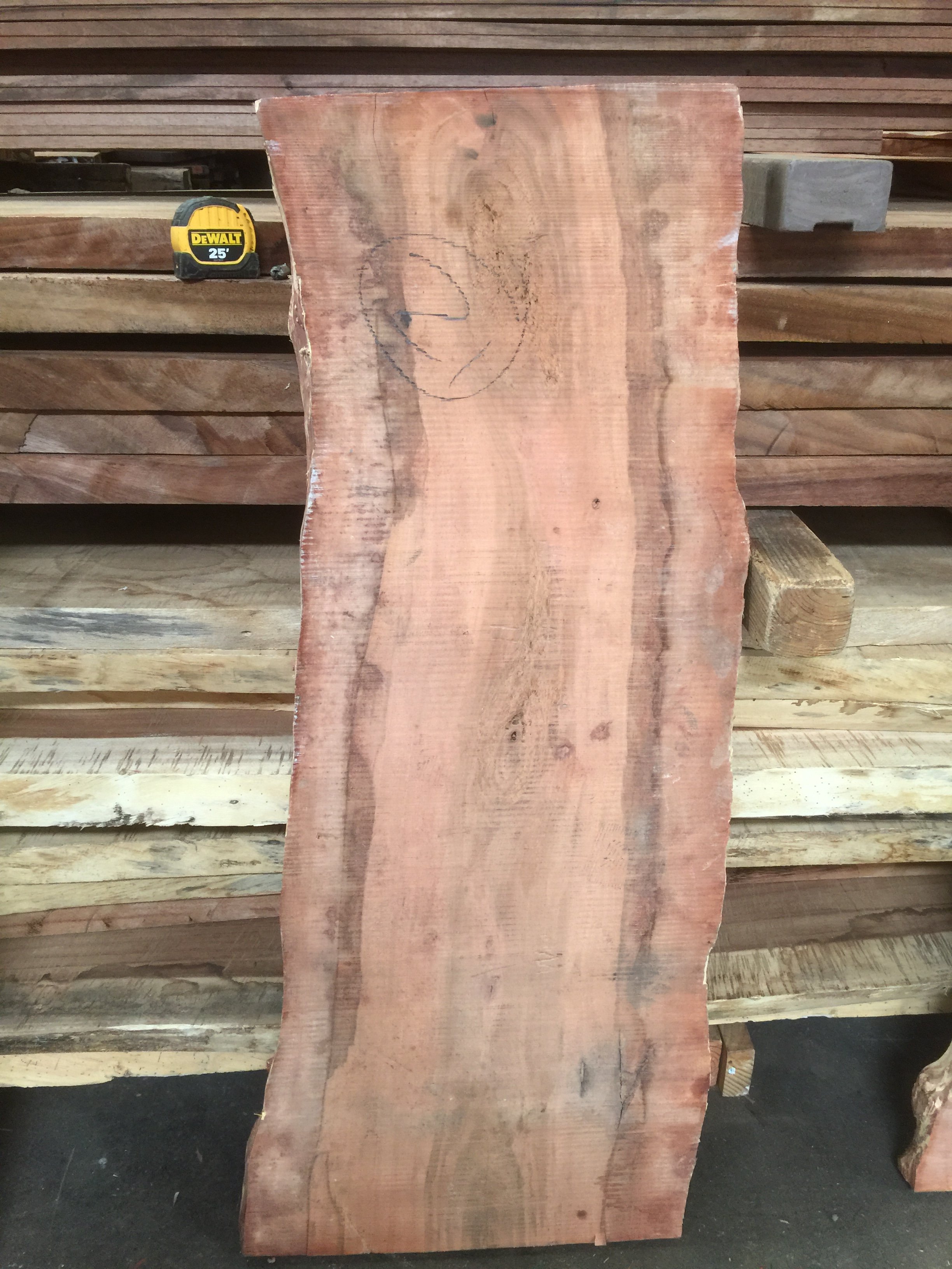 Dulce "Mexican Pear" Slab #21 | Tropical Exotic Hardwoods