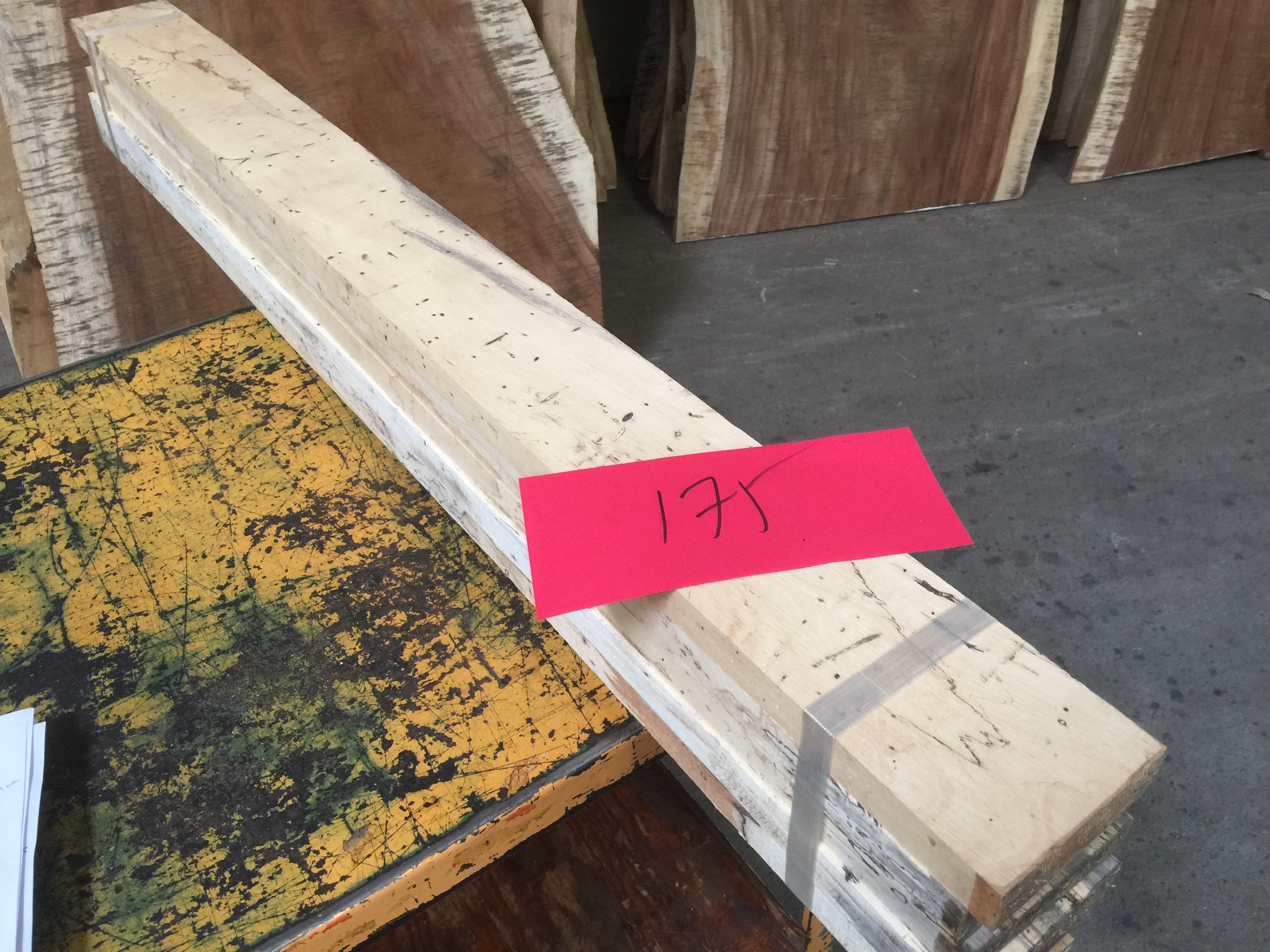Spalted Tamarind #2 Stock 6 pcs 7.5 BF Pack #175 | Tropical Exotic ...
