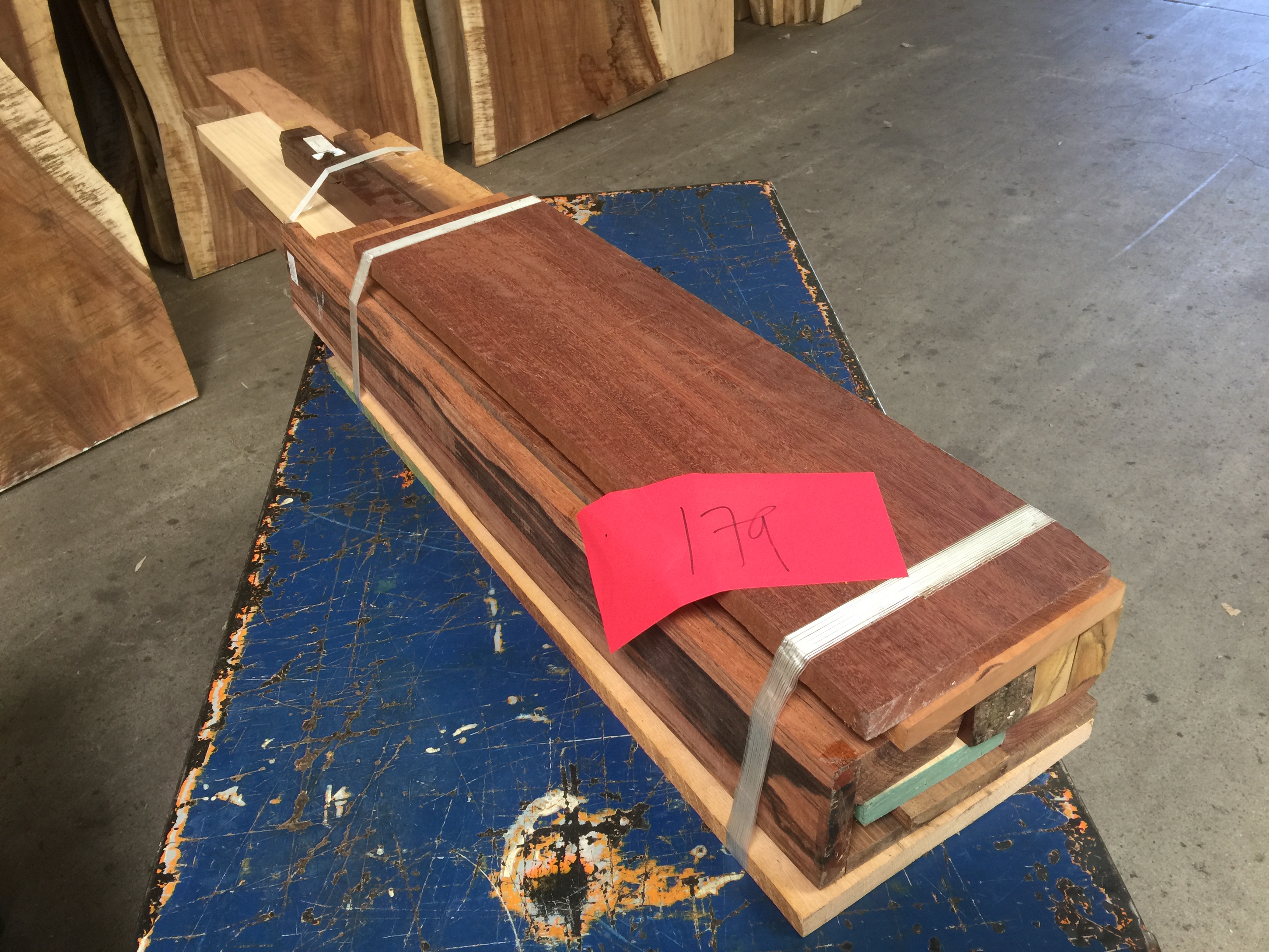 Assorted Lumber Pack #179 | Tropical Exotic Hardwoods