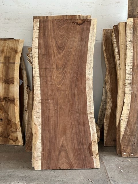 Parota Slab #238 Live Edge | Tropical Exotic Hardwoods