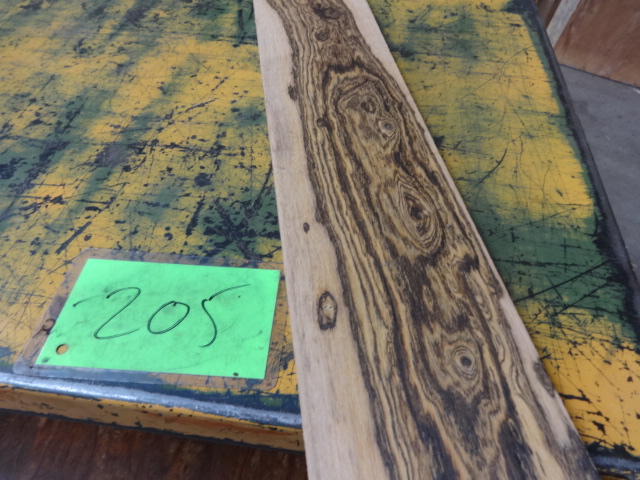 Bocote Lumber (Highly Figured) LBHF205 | Tropical Exotic Hardwoods