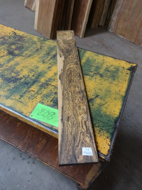 Bocote Lumber (Highly Figured) LBHF208 | Tropical Exotic Hardwoods