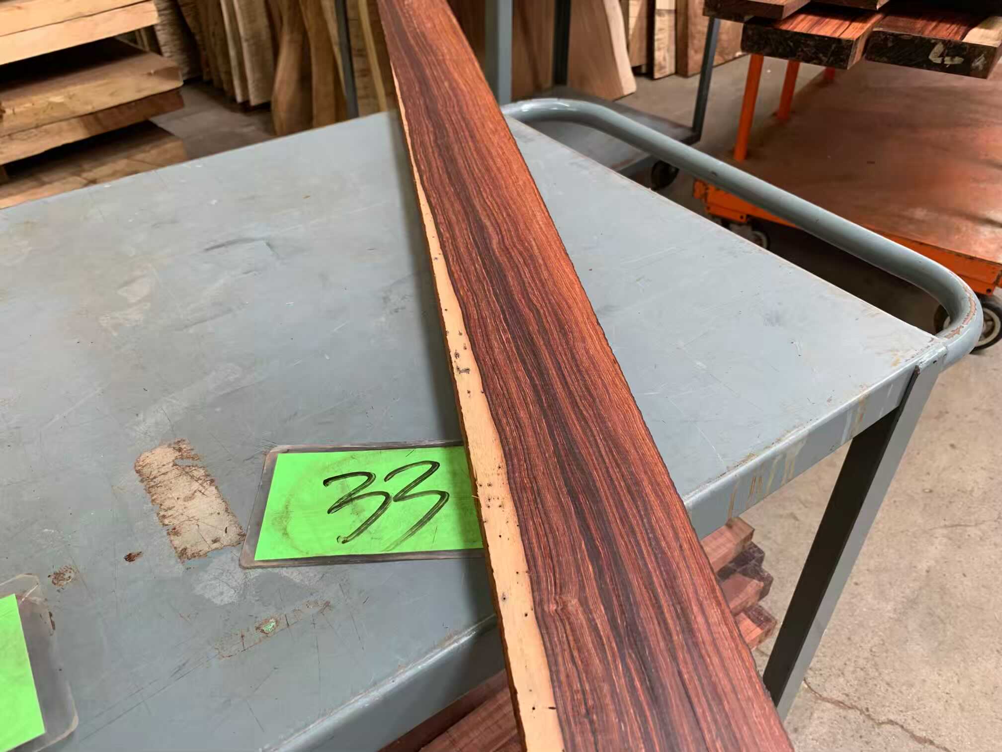 Cocobolo Lumber (Vertical Grain) LCM33 | Tropical Exotic Hardwoods