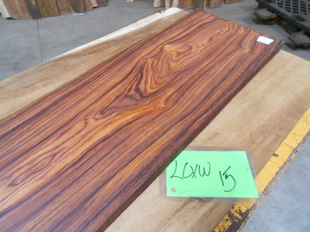 Cocobolo Lumber (Extra Wide) LCXW15 | Tropical Exotic Hardwoods