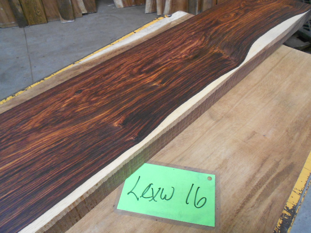 Cocobolo Lumber (Extra Wide) LCXW16 | Tropical Exotic Hardwoods