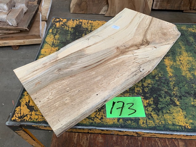Spalted Mango Slab #173 Live Edge | Tropical Exotic Hardwoods