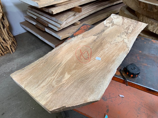 Spalted Mango Slab #25 Live Edge | Tropical Exotic Hardwoods
