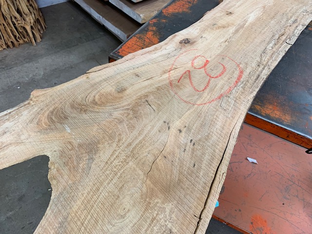 Spalted Mango Slab #28 Live Edge | Tropical Exotic Hardwoods