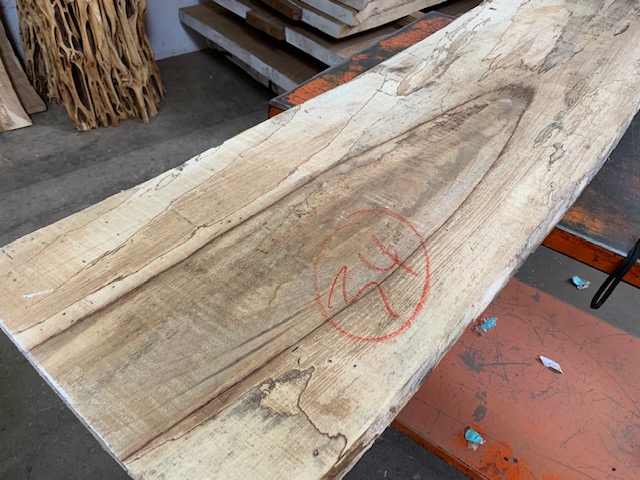 Spalted Mango Slab #34 Live Edge | Tropical Exotic Hardwoods