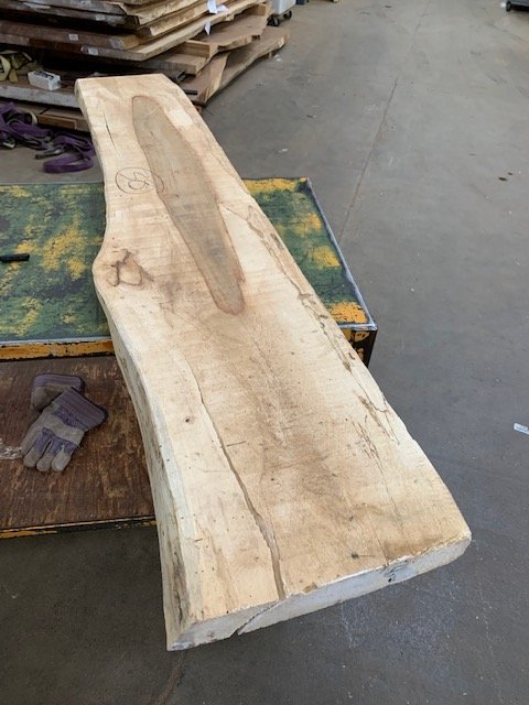 Spalted Mango Slab #38 One Live Edge | Tropical Exotic Hardwoods