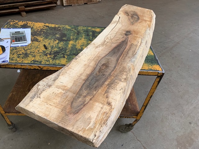 Spalted Mango Slab #43 Live Edge | Tropical Exotic Hardwoods