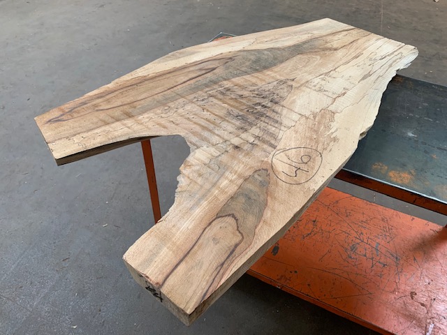 Spalted Mango Slab #46 Live Edge | Tropical Exotic Hardwoods