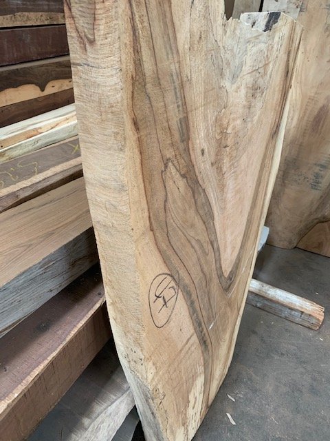 Spalted Mango Slab #47 Live Edge | Tropical Exotic Hardwoods