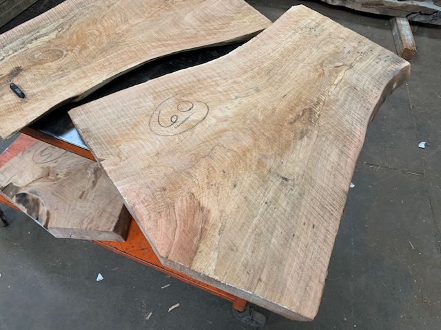 Spalted Mango Slab #60 Live Edge | Tropical Exotic Hardwoods