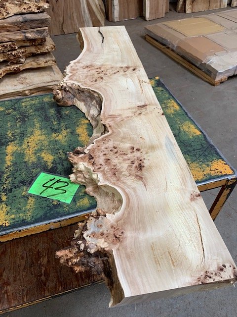 Mappa Burl Slab #43 | Tropical Exotic Hardwoods