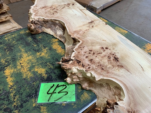 Mappa Burl Slab #43 | Tropical Exotic Hardwoods