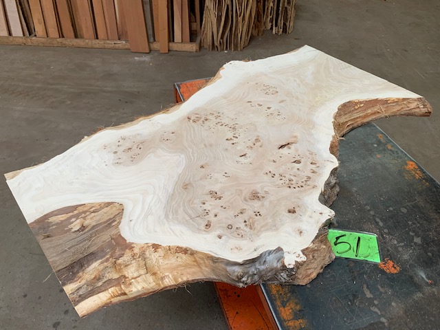 Mappa Burl Slab #51 | Tropical Exotic Hardwoods