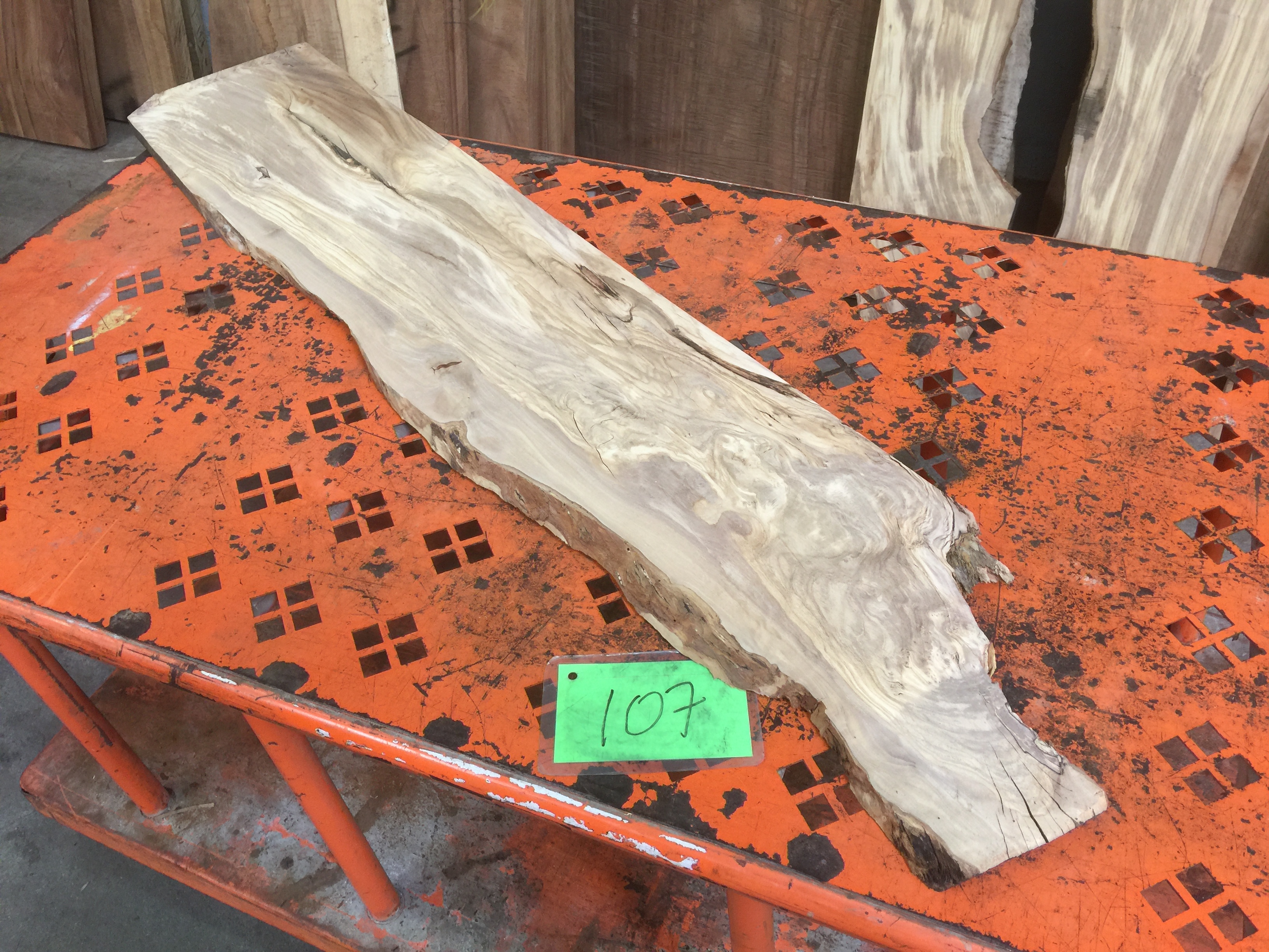 Olive Slab #107 (Italian) | Tropical Exotic Hardwoods